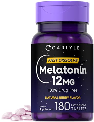 Carlyle melatonin fast dissolve tablets