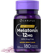 Carlyle melatonin fast dissolve tablets