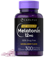 Carlyle melatonin fast dissolve tablets