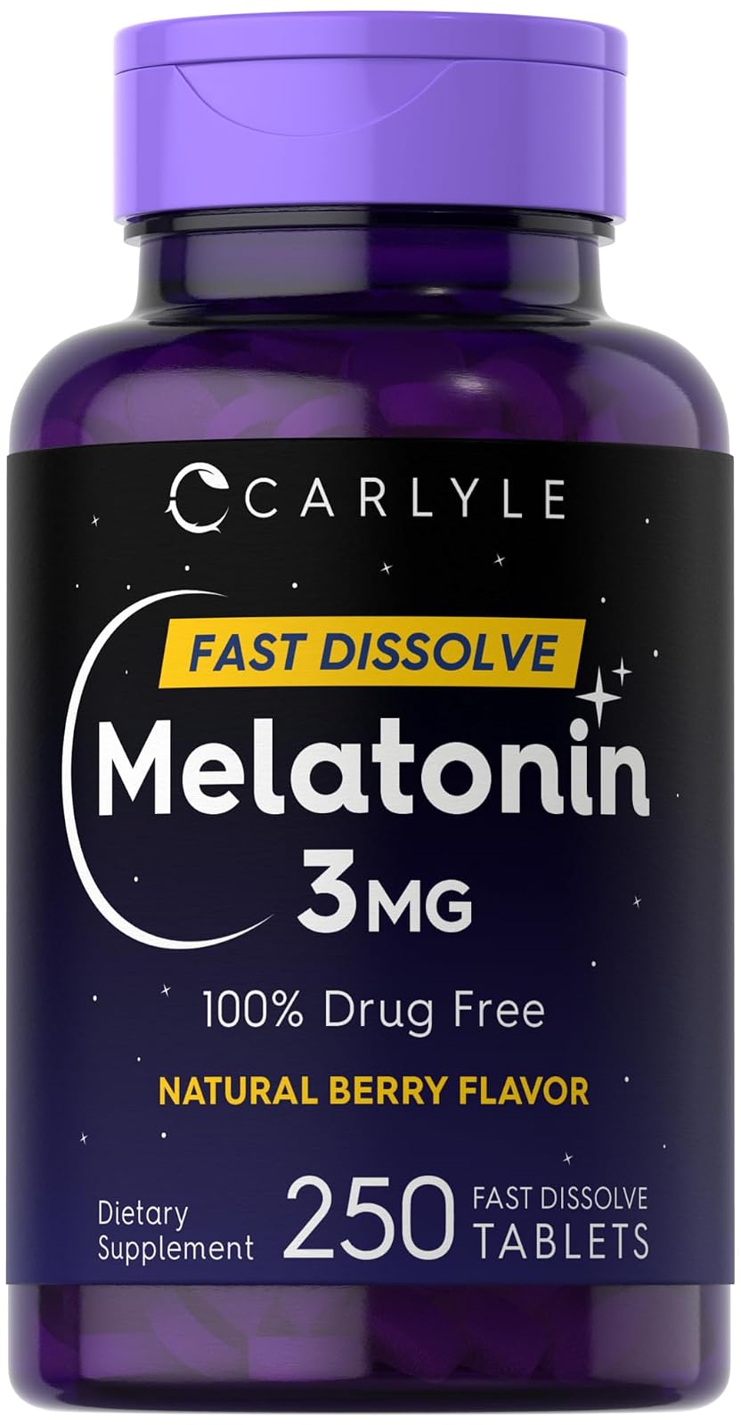 Carlyle melatonin fast dissolve tablets