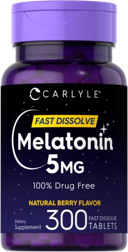 Carlyle melatonin fast dissolve tablets