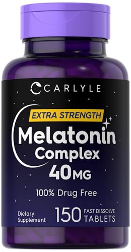 Carlyle melatonin fast dissolve tablets