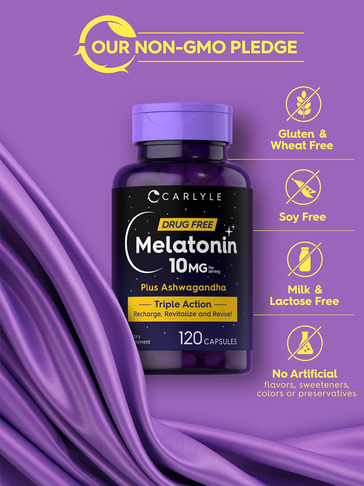 Carlyle melatonin for nighttime routine