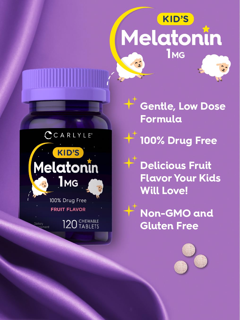 Carlyle melatonin for restful nights