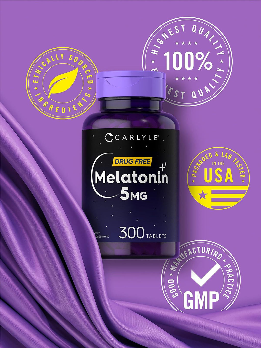 Carlyle melatonin for sleep aid