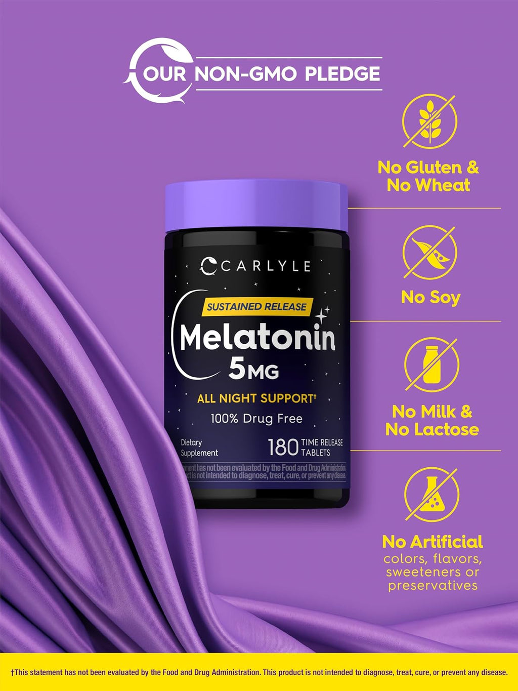 Carlyle melatonin for sleep aid