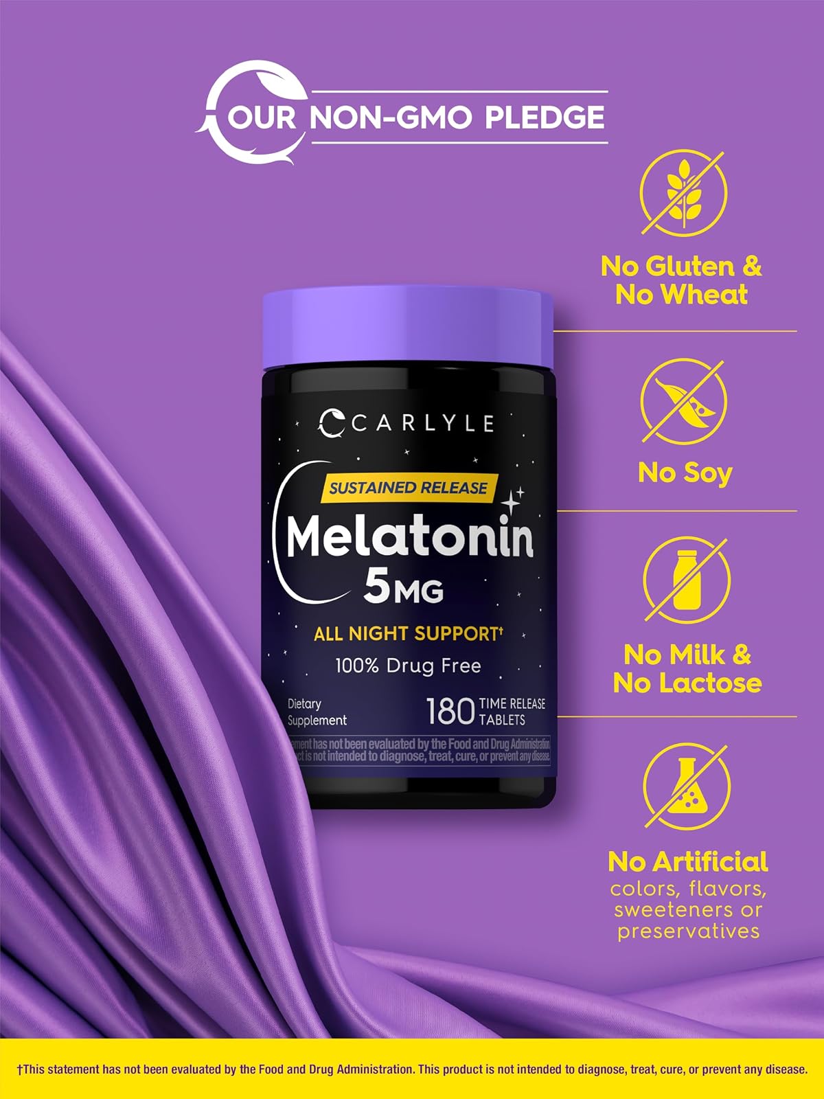 Carlyle melatonin for sleep aid
