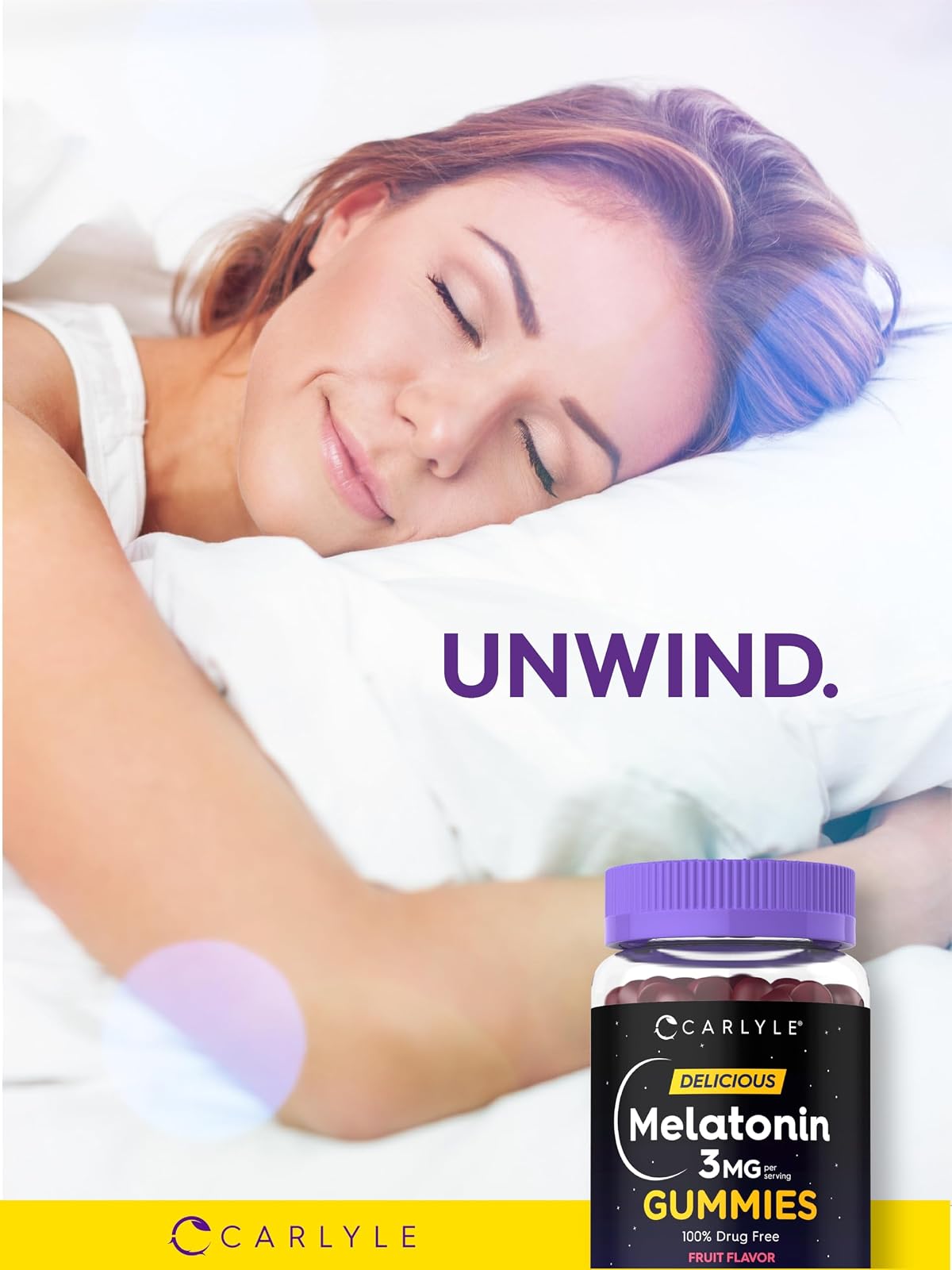 Carlyle melatonin gummies 90 count