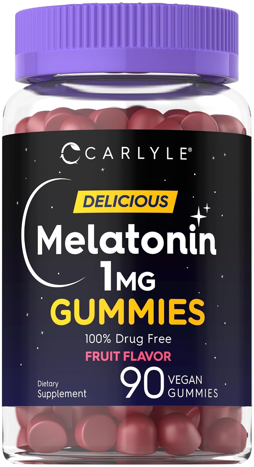 Carlyle melatonin gummies for restful sleep