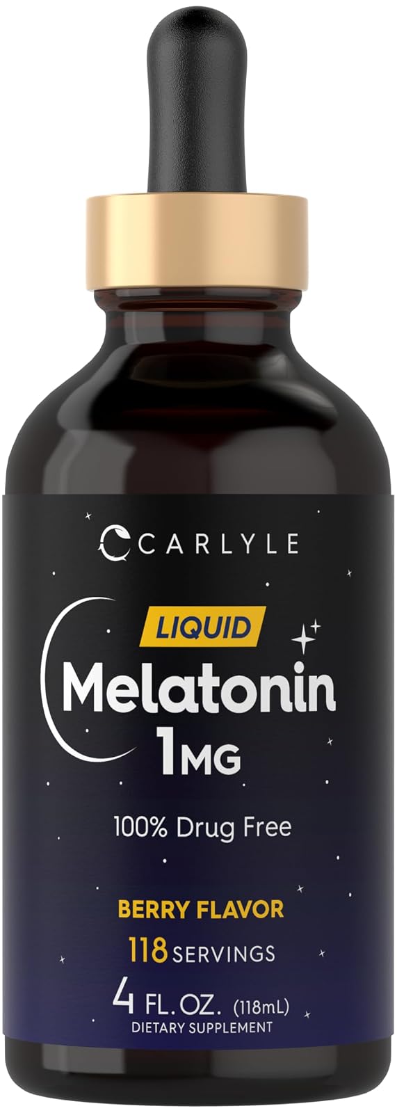 Carlyle melatonin liquid drops for sleep
