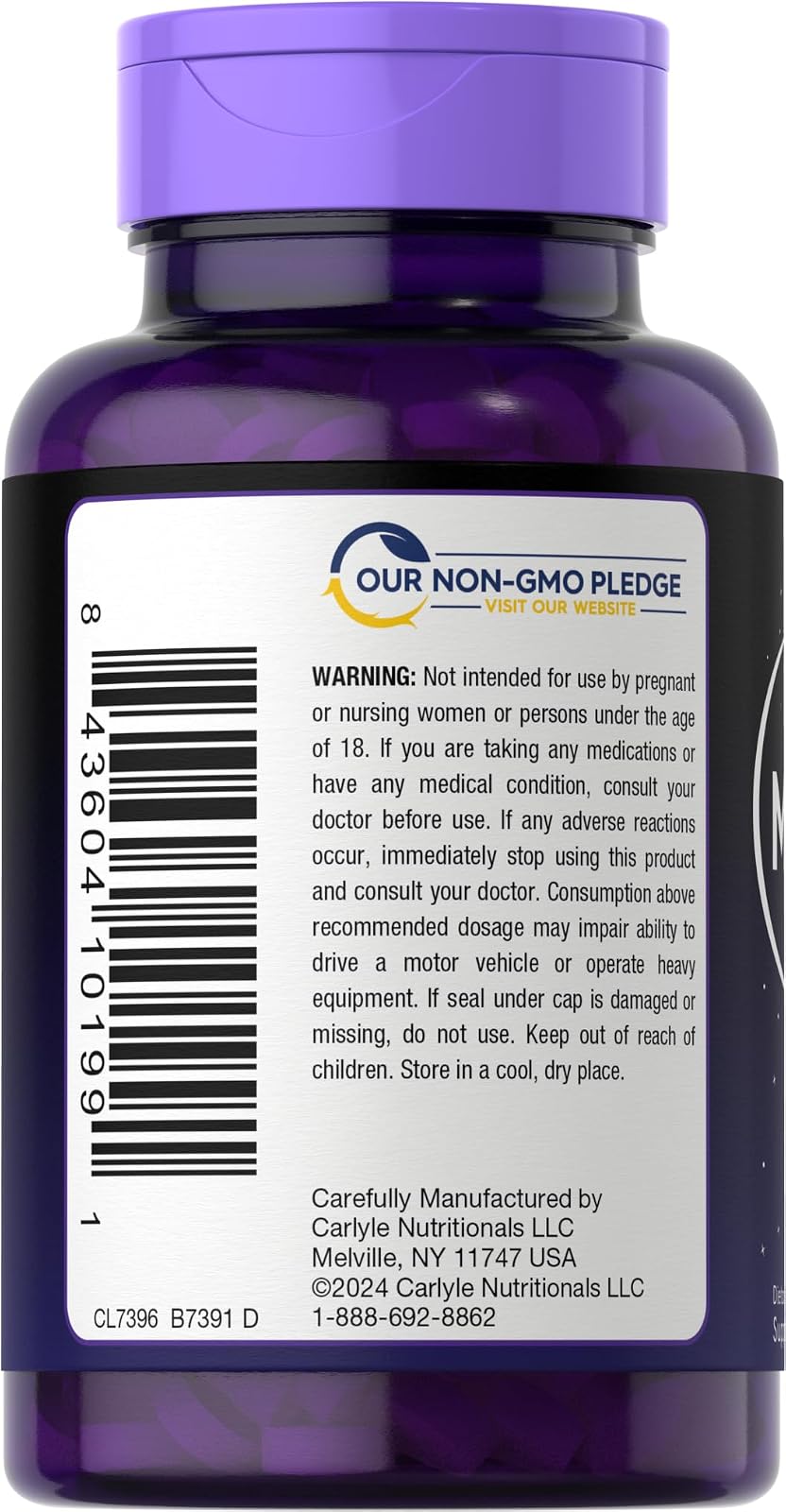 Carlyle melatonin sleep support formula