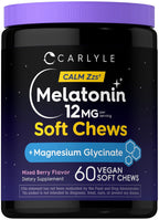 Carlyle melatonin soft chews for sleep