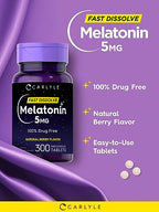 Carlyle melatonin support for relaxation
