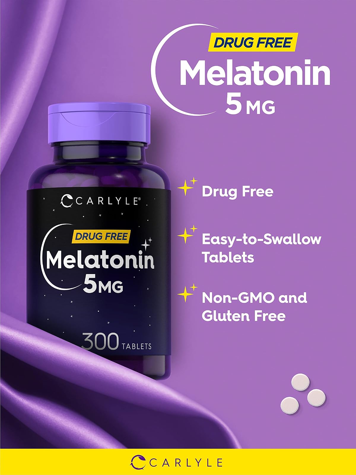 Carlyle melatonin support for relaxation