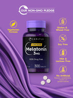Carlyle melatonin supports healthy sleep