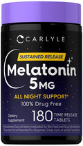 Carlyle melatonin tablets for sleep