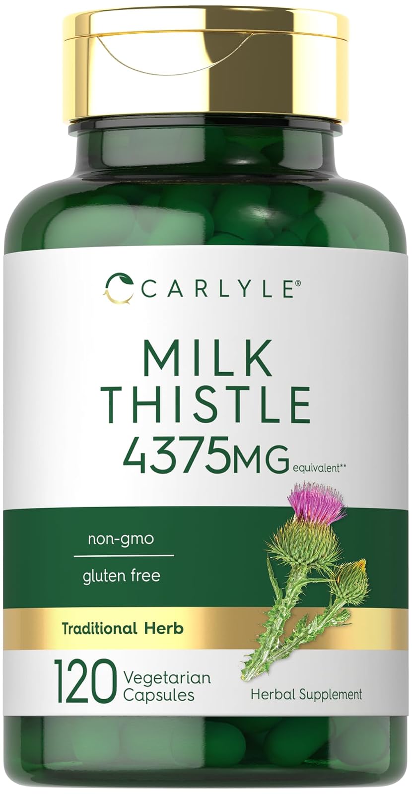 Carlyle milk thistle extract capsules