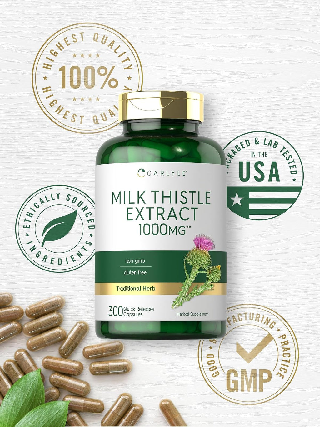 Carlyle milk thistle for digestive wellness