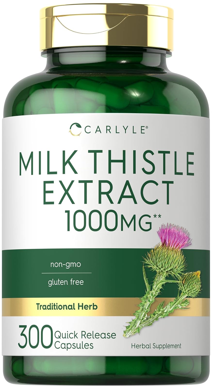 Carlyle milk thistle herbal supplement