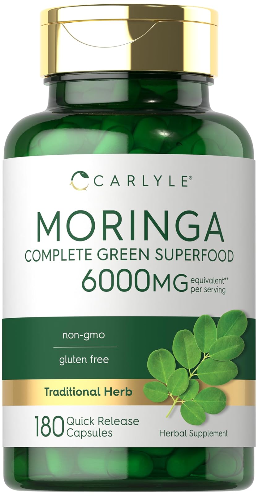 Carlyle Moringa Oleifera capsules for wellness