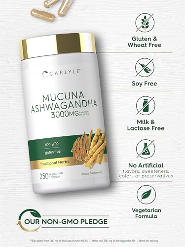 Carlyle Mucuna ashwagandha for energy