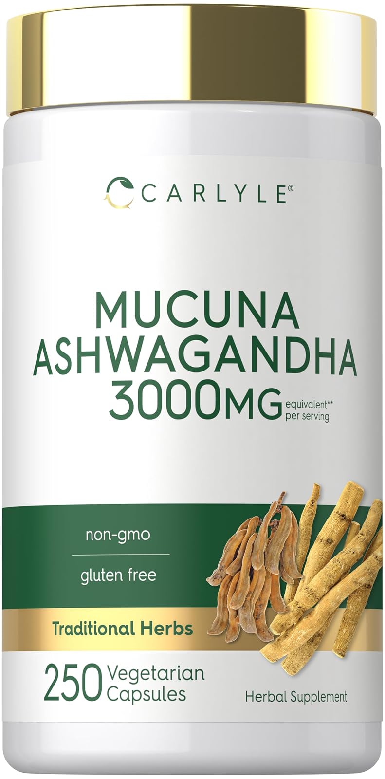 Carlyle Mucuna Pruriens 500 mg capsules
