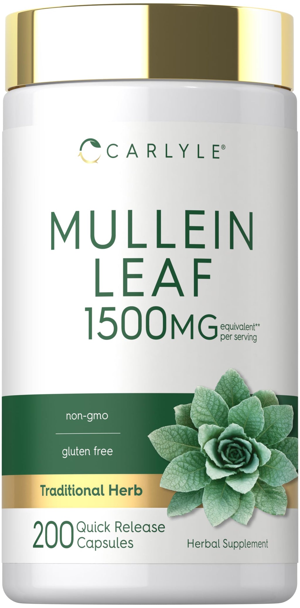 Carlyle mullein leaf extract capsules