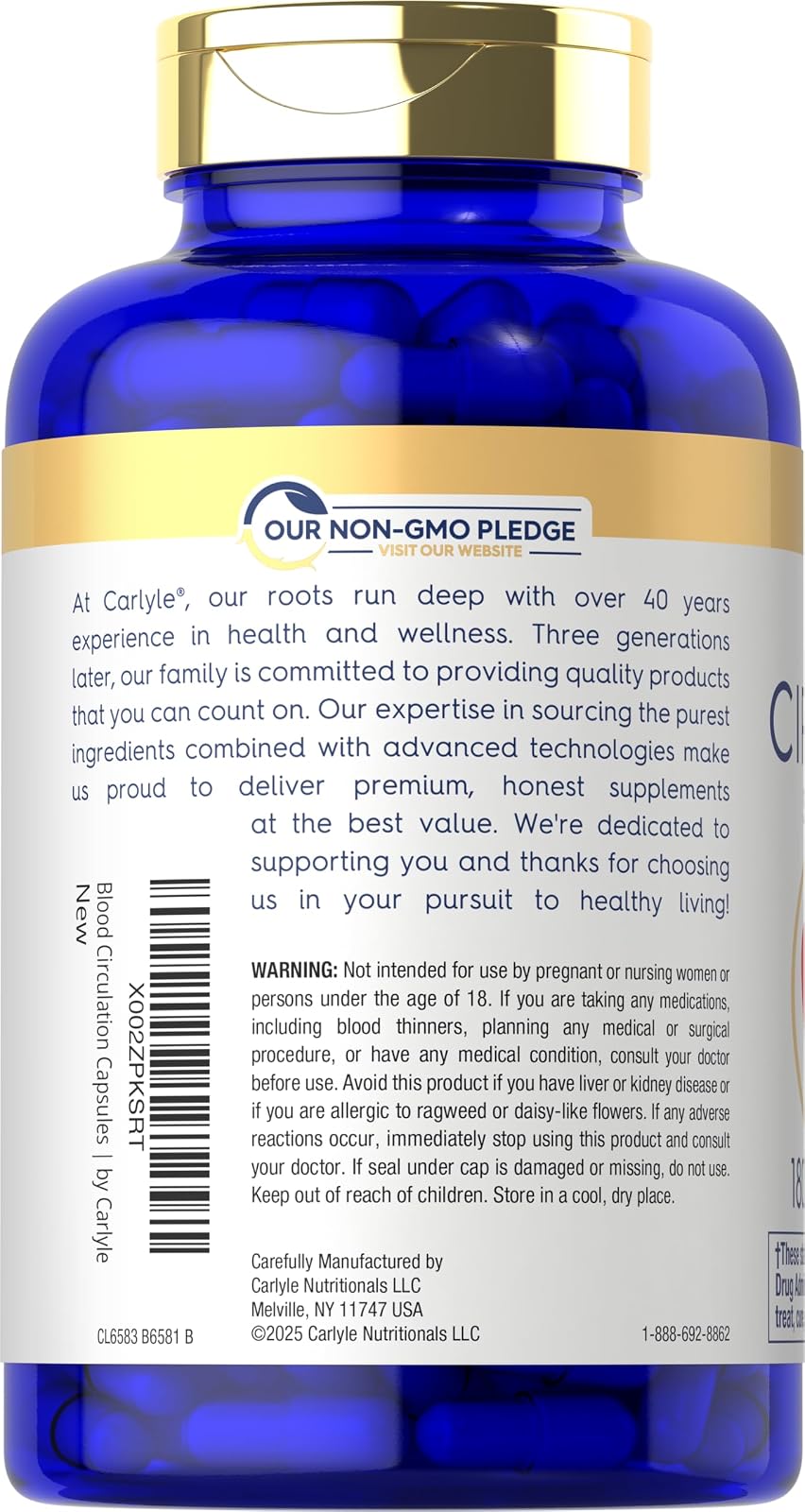 Carlyle multivitamin for men energy