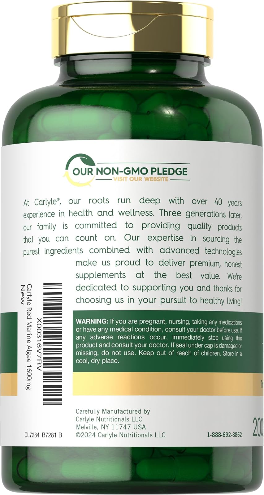 Carlyle multivitamin for women support