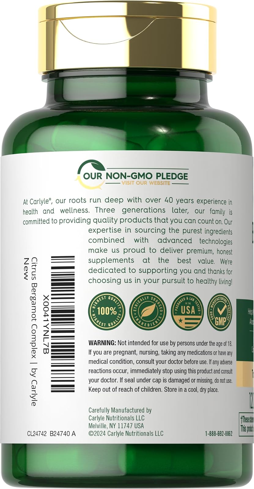 Carlyle multivitamin for women support
