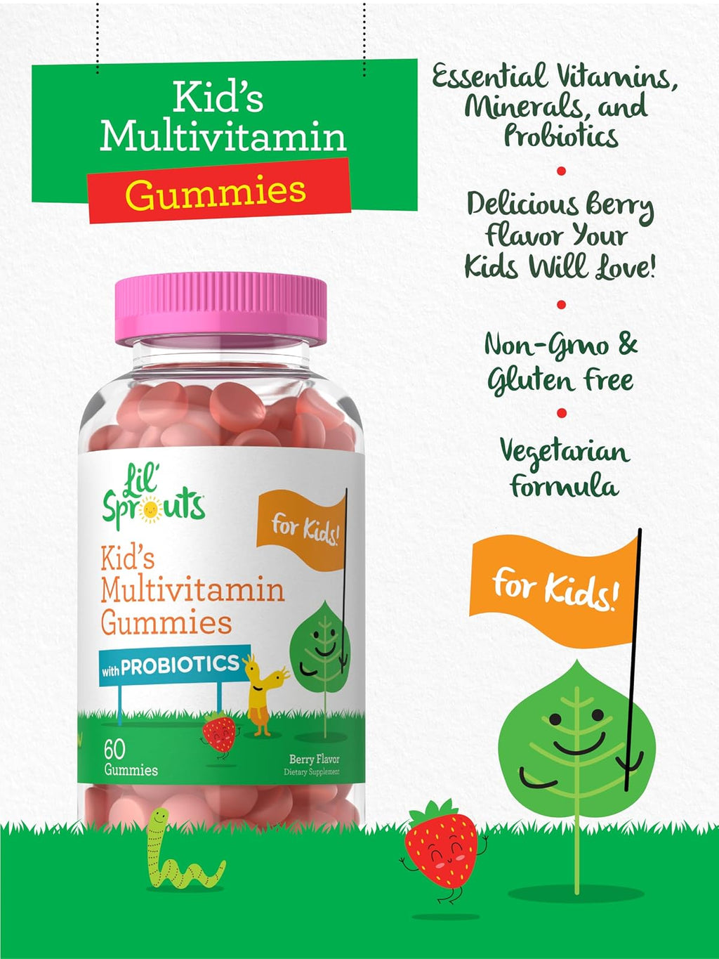 Carlyle multivitamin gummies for kids
