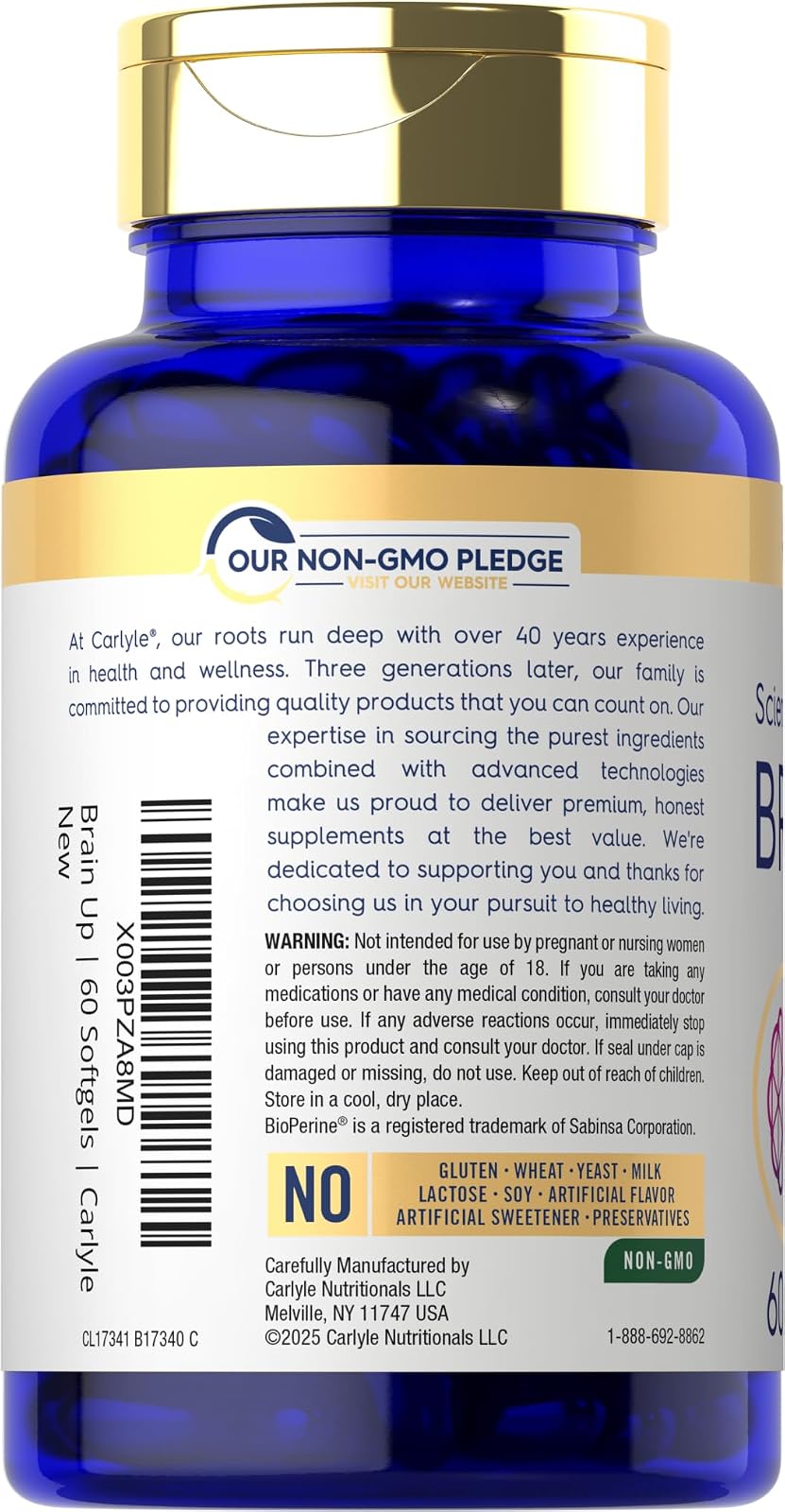 Carlyle multivitamins for mental clarity