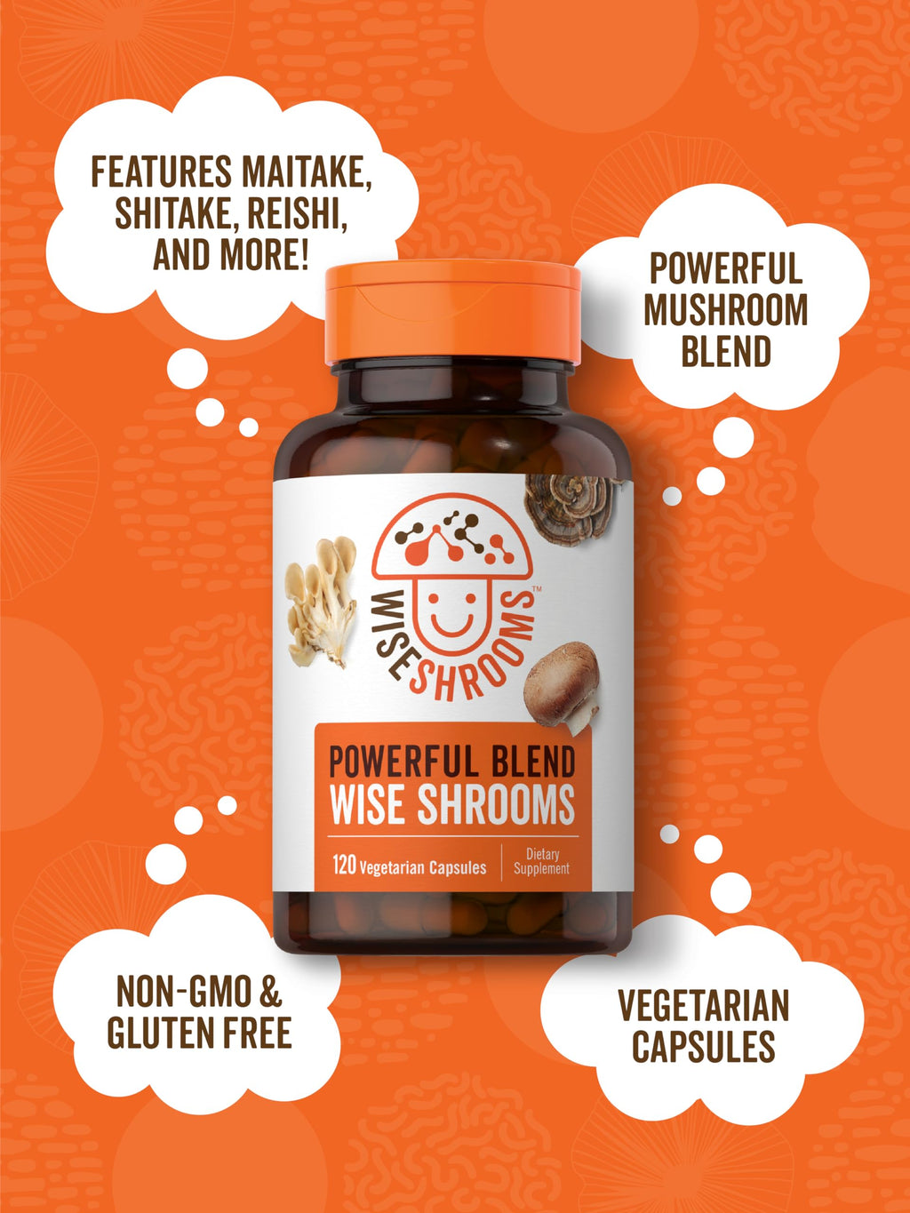 Carlyle mushroom capsules for energy