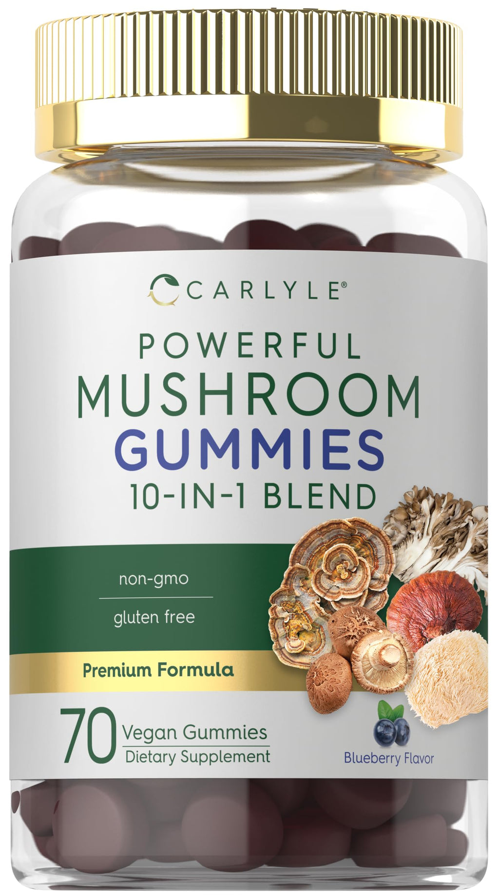 Carlyle Mushroom Complex vegan gummies