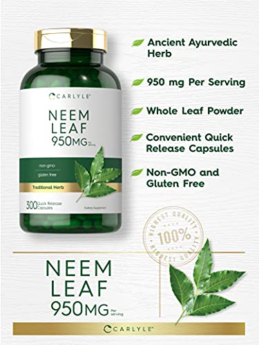 Carlyle neem capsules for immunity