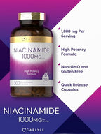 Carlyle Niacinamide for metabolism support