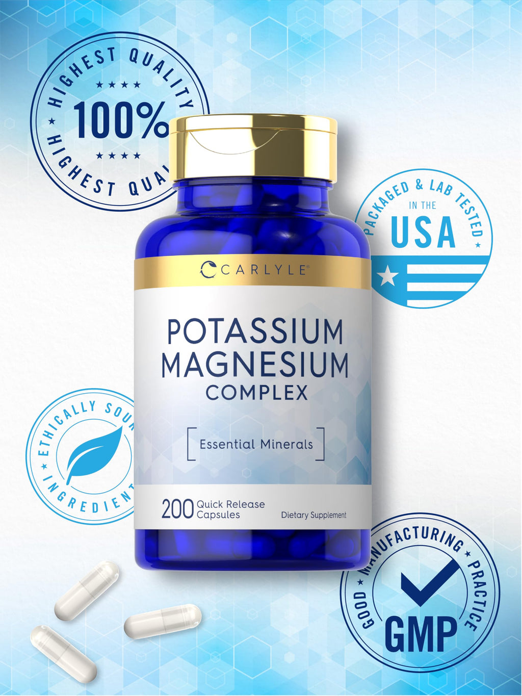 Carlyle non-GMO vitamins for vitality