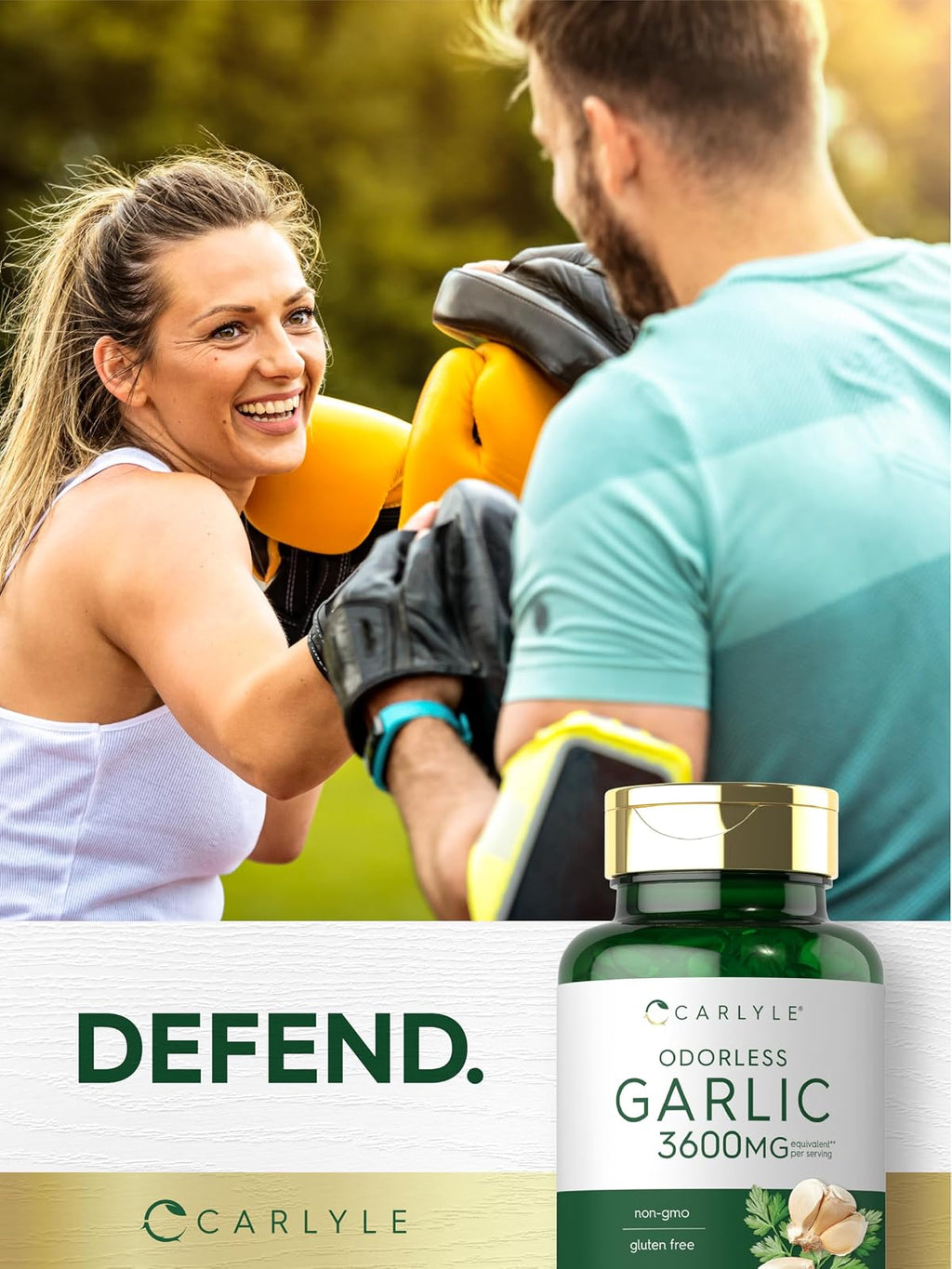 Carlyle odorless garlic for digestion