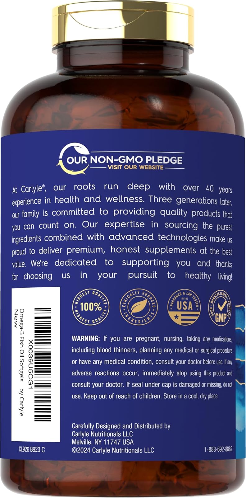 Carlyle omega 3 for heart health