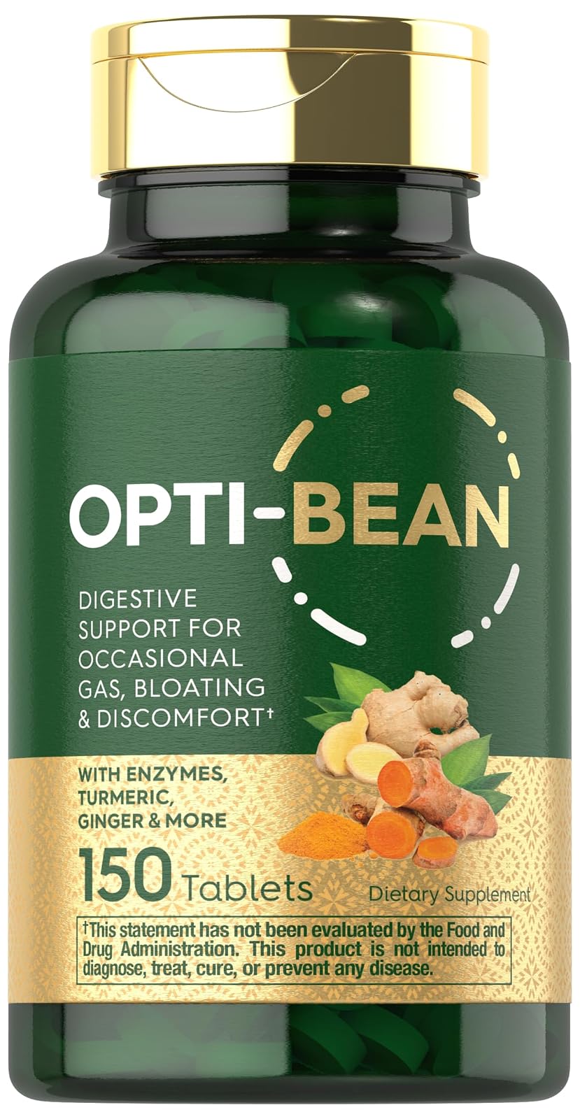Carlyle Opti-Bean digestive enzymes support