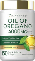 Carlyle oregano oil softgels benefits