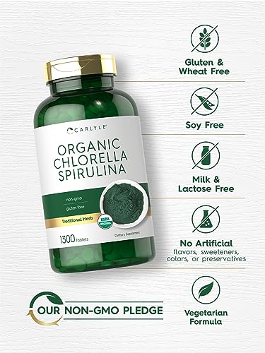 Carlyle organic chlorella for vitality