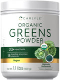 Carlyle organic greens powder benefits