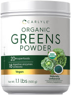 Carlyle organic greens powder benefits