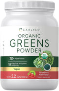 Carlyle organic greens powders for smoothies