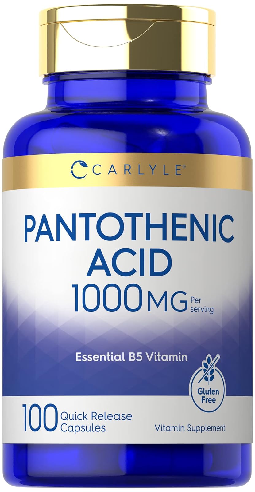 Carlyle Pantothenic Acid capsules