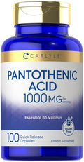 Carlyle Pantothenic Acid capsules