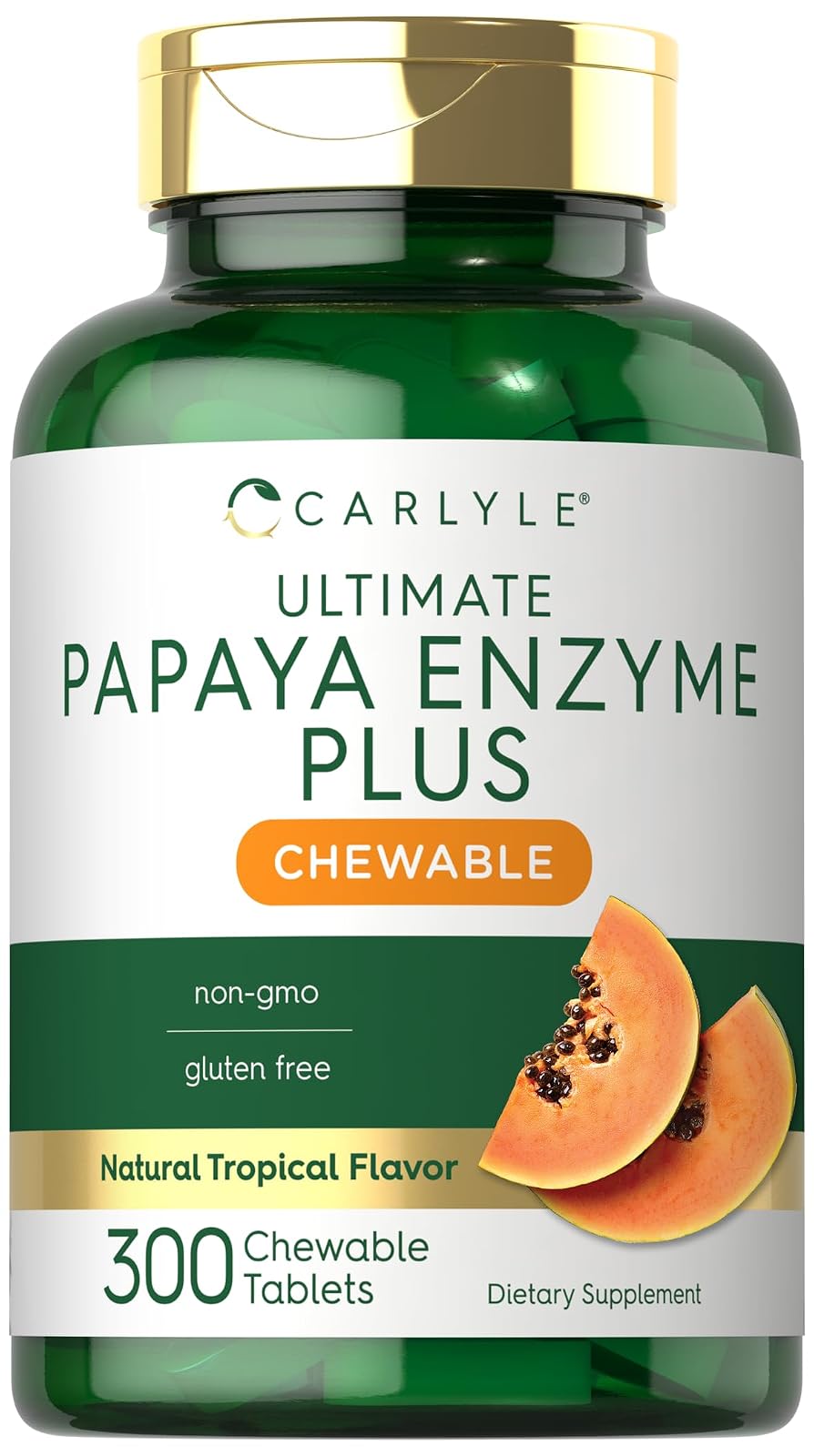 Carlyle papaya enzyme chewable tablets