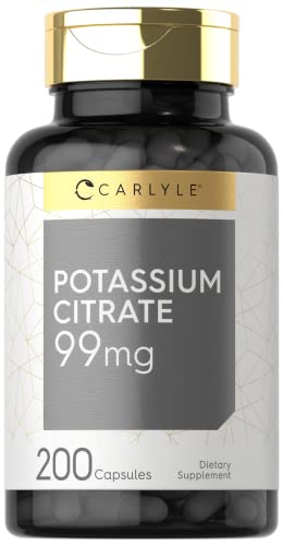 Carlyle potassium citrate supplement capsules