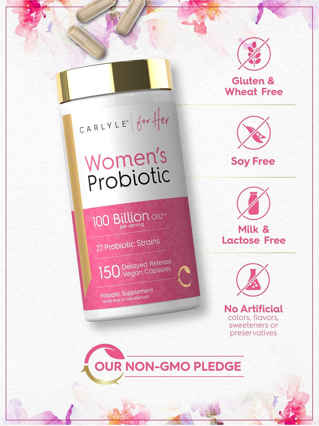 Carlyle prebiotic benefits for women